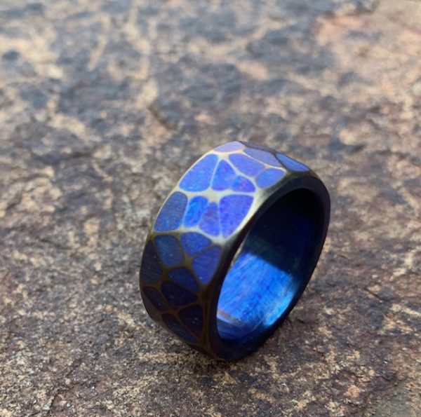 Titanium Chunk Ring – Handmade4U