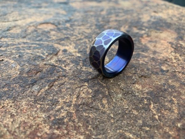 Titanium Chunk Ring – Handmade4U